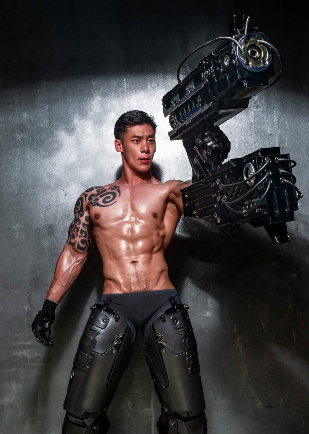 Tamp Chanwit หนุ่มหล่อ ซิกแพคแน่น เป้าตุง ทะลุทะลวง